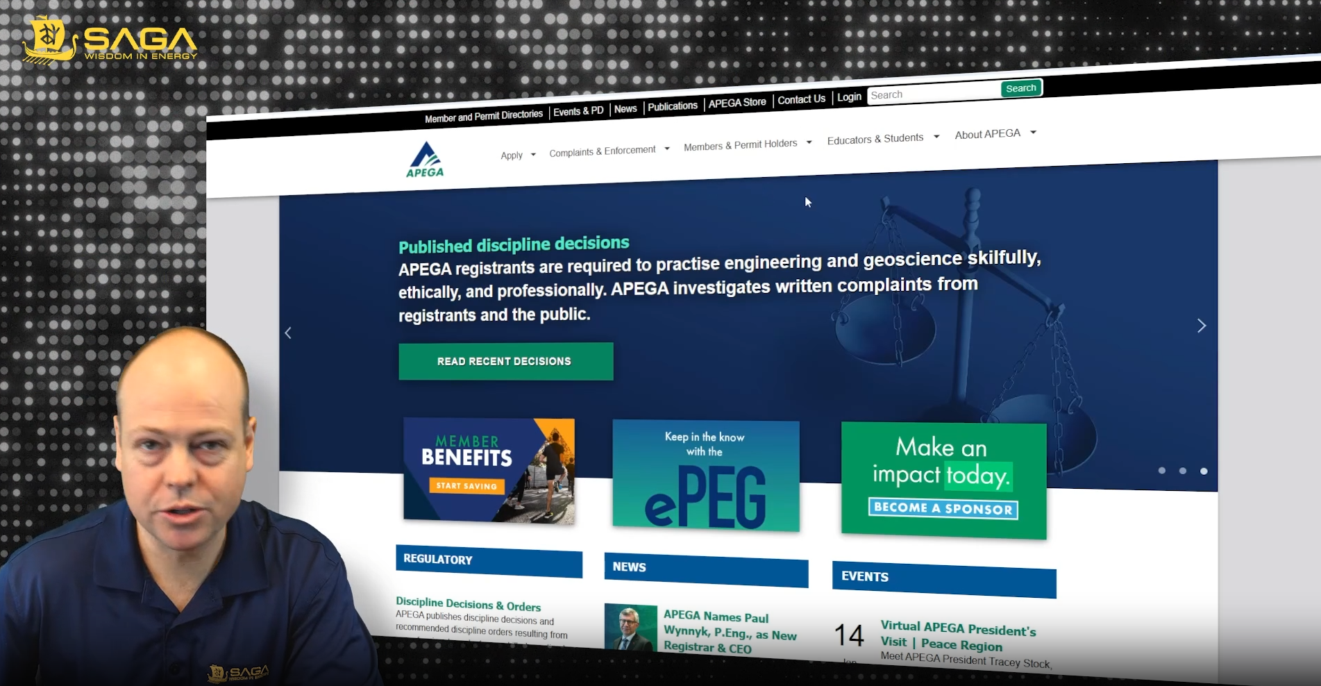 Upcoming APEGA Requirements - SAGA Wisdom